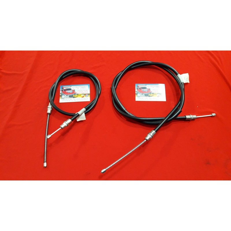 CORDE FUNE A MANO RENAULT 4 (MODELLO CON LEVA FRENO A MANO AL VOLANTE)